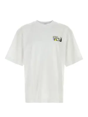 Off-White Cotton T-shirt - White