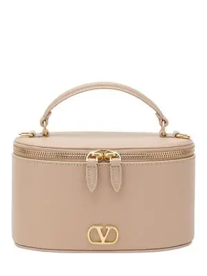 Valentino Garavani Vlogo Signature Mini Vanity Bag - Pink