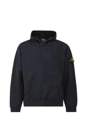 Stone Island Organic Cotton Oversized Hoodie - Blue