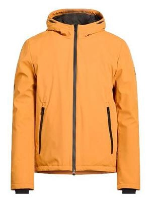 PEOPLE OF SHIBUYA Polyester Hooded Jacket - Yellow