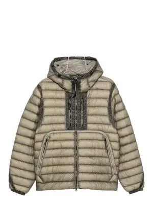C.P. COMPANY Goggle Short Down Jacket - Multicolor