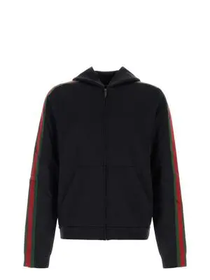 Gucci Sweatshirt With Web Inserts - Multicolor