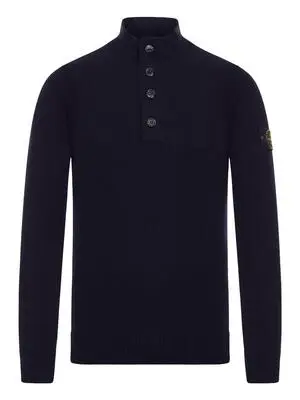 Stone Island STONE ISLAND Wool Turtle-Neck Sweater Multicolor