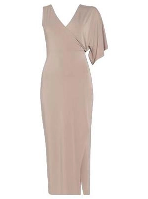 KAOS Midi Dress - Beige