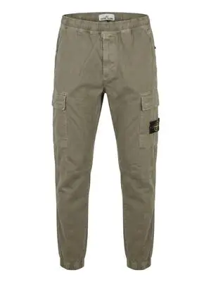 Stone Island Cotton Cargo Trousers - Multicolor