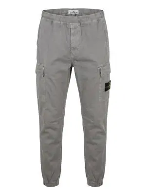 Stone Island Cotton Cargo Trousers - Multicolor