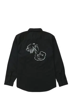 Supreme Raymond Pettibon Work Shirt - Black