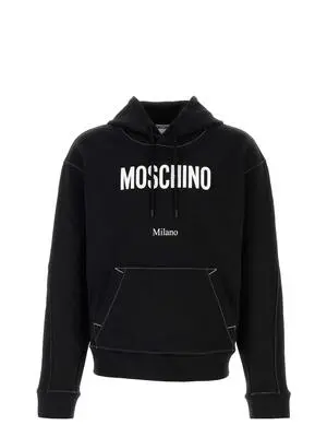 Moschino Cotton Sweatshirt - Black