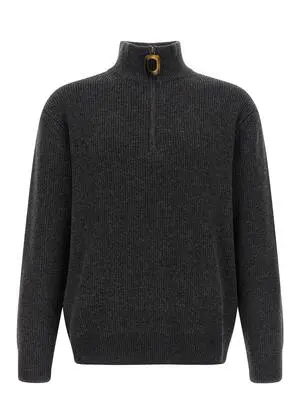 JW Anderson Half-zip Sweater - Gray