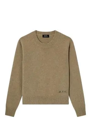 A.p.c. Anna Boxy Wool Sweater - Multicolor