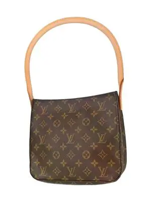LOUIS VUITTON Louis Vuitton Monogram Looping Tote Bag Brown