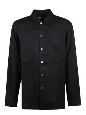 OUR LEGACY Our Legacy Chest Pocket Button-Up Long Sleeve Shirt