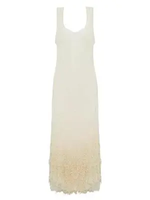Simkhai Irisa Sequin-embellished Midi Dress - Neutrals