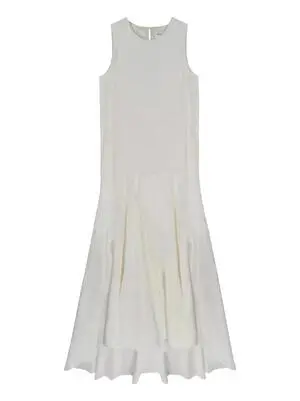PARAH Sleeveless Flared Maxi Dress - Neutrals