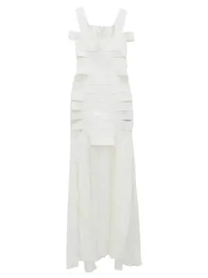 Simkhai Callaway Knit Maxi Dress - White