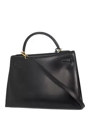 Hermès 2000 32 Kelly Sellier Tote Bag - Black