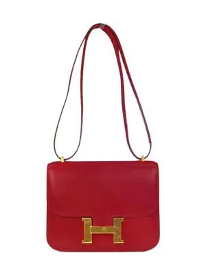 Hermès Constance Shoulder Bag - Red