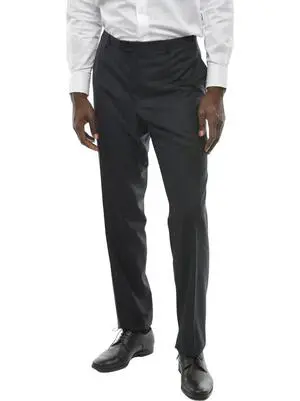 Corneliani Academy Virgin-wool Trousers - Blue