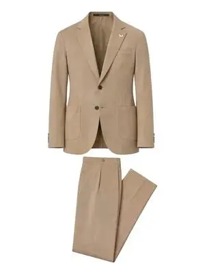 TOMBOLINI Notched-lapel Single-breasted Suit - Neutrals