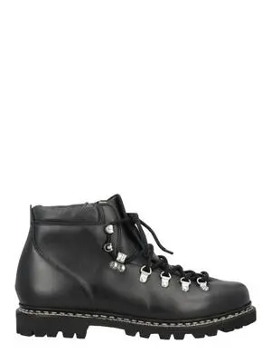 Paraboot Round-toe Lace-up Boots - Black