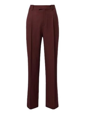 BRUNELLO CUCINELLI Brunello Cucinelli Monili Virgin Wool Straight Pants