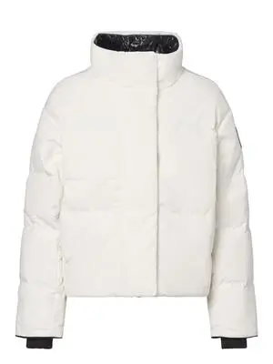 Canada Goose Grandview Cropped Down Jacket - White