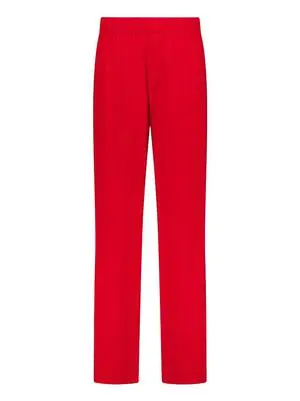 Eterne Oversized Wide Leg Sweatpants - Red