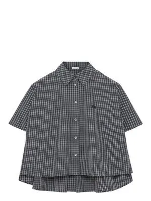 Loewe Short Sleeve Trapeze Shirt - Black