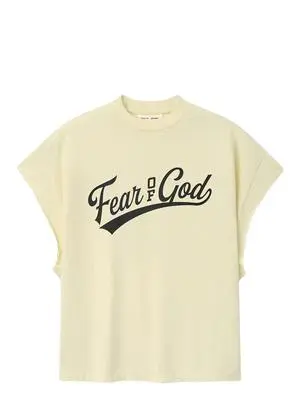 Fear Of God Cut Off 90's Shirt Chalk White