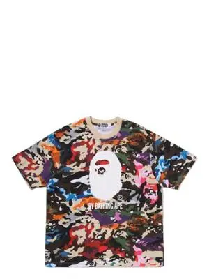 A BATHING APE Hybrid Camo By Bathing Ape Relaxed Fit T-shirt Caise