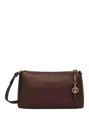 Liu Jo Logo Charm Shoulder Bag - Brown