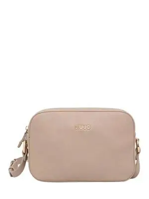 Liu Jo Logo Plaque Shoulder Bag - Neutrals