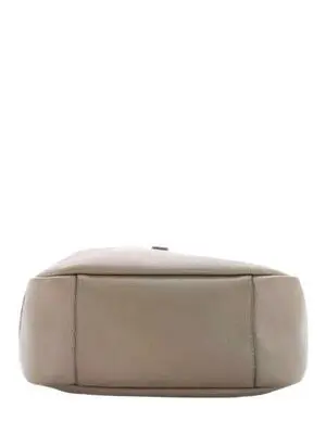 Saint Laurent Le 5 A 7 Supple Leather Small Hobo Bag - Neutrals