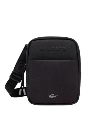 Lacoste Logo Plaque Belt Bag - Black