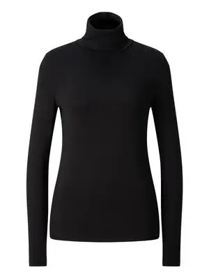 Bogner Katinka Long-sleeve Turtleneck Top - Black