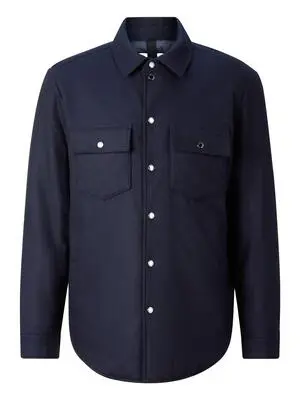 Bogner Olli Wool Mix Shirt Jacket - Navy
