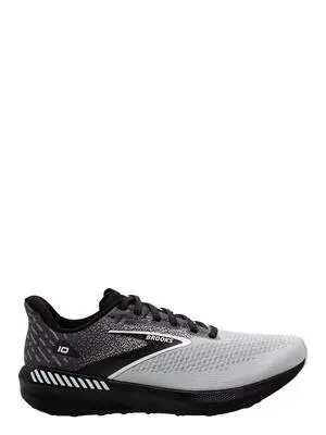 Brooks Launch Gts 10 'blackened Pearl White - Black