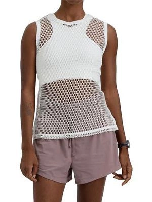 PRUZAN Mesh Singlet - Salt