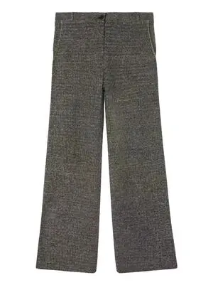 GUEST IN RESIDENCE Guest In Residence Wide Leg Waffle Knit Trousers