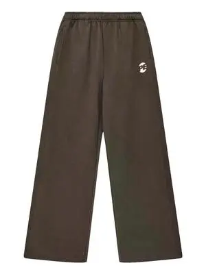 P.E Nation Straight-leg Logo Print Track Pants - Brown