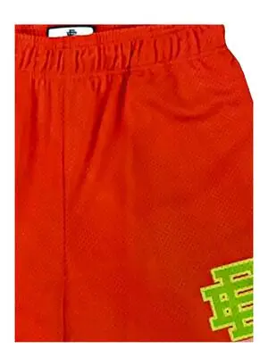 ERIC EMANUEL Basic Core Mesh Shorts - Orange