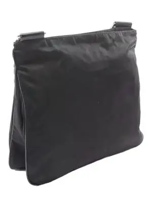 Prada Saffiano Leather Shoulder Bag - Black