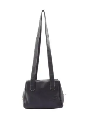 Loewe 2000s Anagram Shoulder Bag - Blue