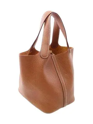 Hermès 2023 Picotin Lock Bucket Bag - Brown