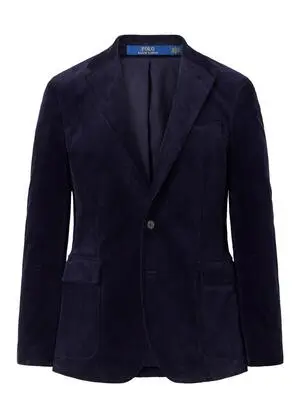 Polo Ralph Lauren Stretch Cotton-corduroy Blazer - Blue
