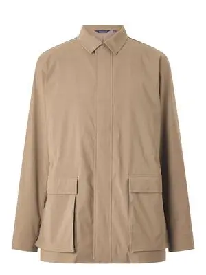 Peter Millar Wool-blend Gabardine Jacket - Beige
