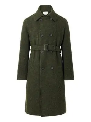 Oliver Peoples Double-breasted Wool Coat - Green