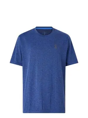 On Train Auraflex Recycled-jersey T-shirt - Blue
