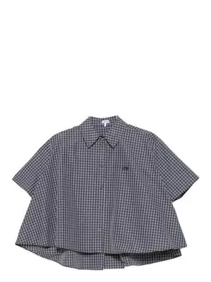 Loewe Cotton Trapeze Shirt - Black