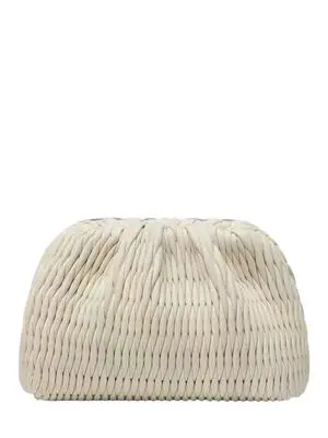 A.L.C. Enzo Quilted Clutch Bag - Neutrals